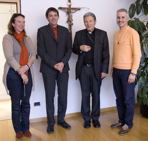 Bischof Golser trifft Pfarrer Marcus Friedrich